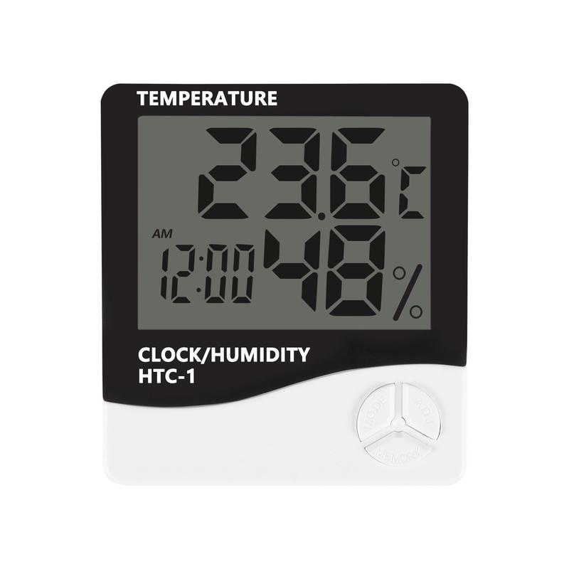 Digital LCD Indoor Outdoor Room Electronic Temperature Humidity Meter ...