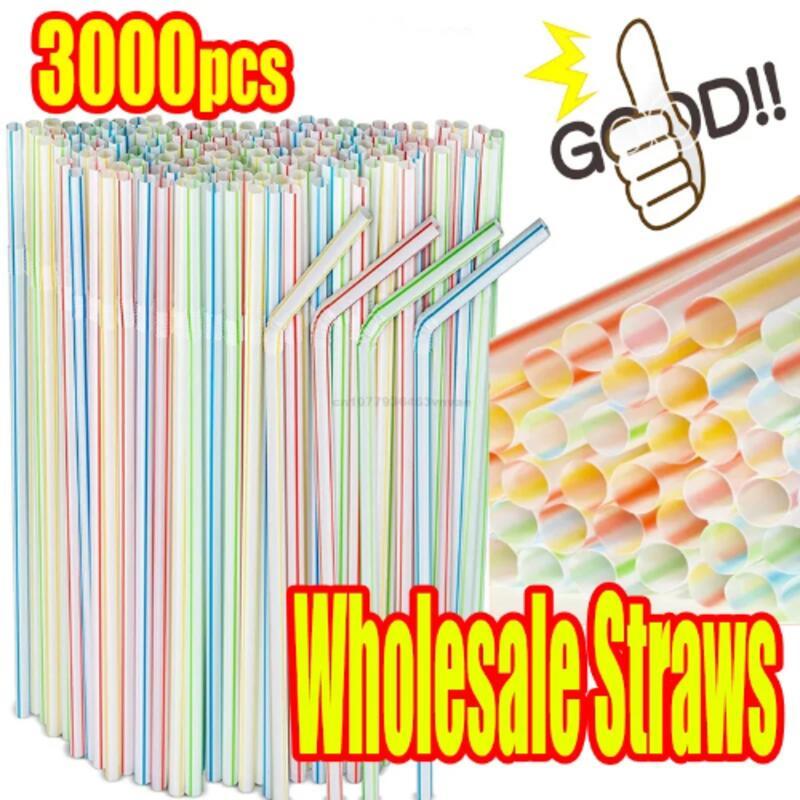 Straw Pesta Perkahwinan, Panjang dan Fleksibel, Bahan Plastik, - TikTok ...