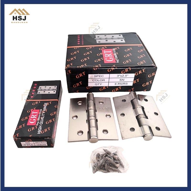 Engsel Bearing Pintu Jendela Door Hinge SN/Putih GP/Kuning 3 - Shop | Tokopedia