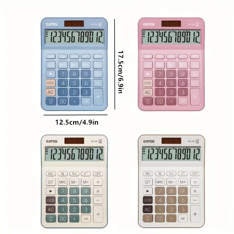 Vintage-colored Office Desk Calculator, Adorable Calculator, - TikTok ...