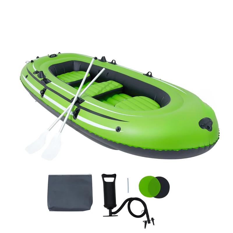 Inflatable Boat, 5-Person Inflatable Fishing Boat, Strong PV - TikTok Shop