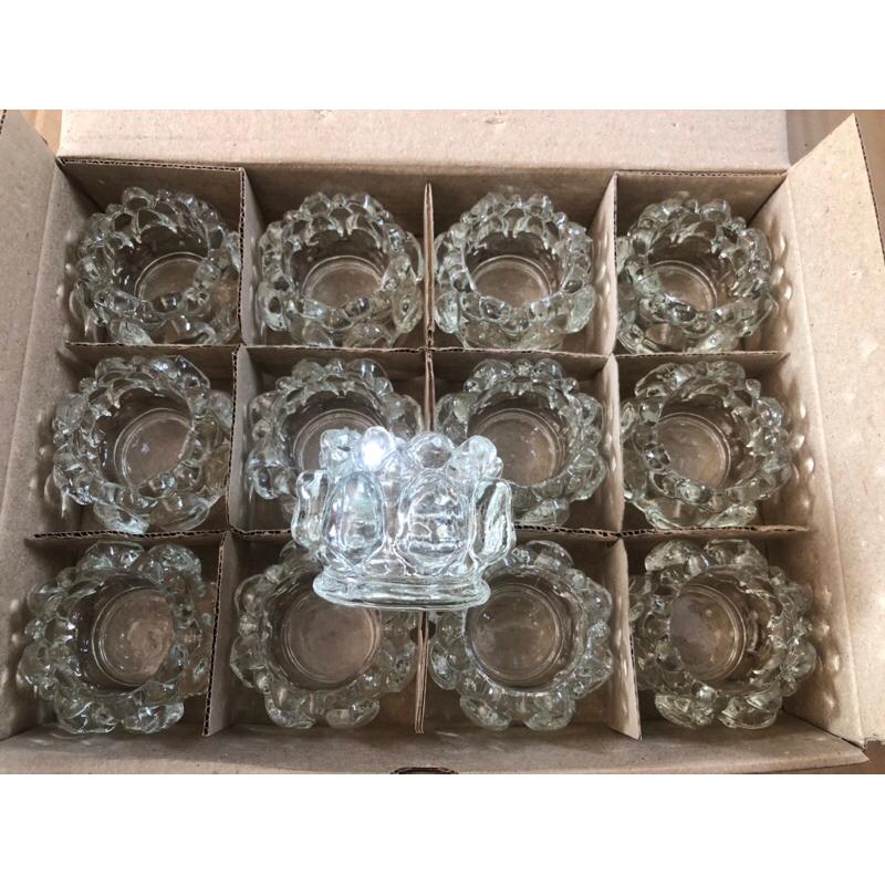 Hộp 12 ly sen nhỏ size 35ml - Ly thuỷ tinh làm nến Nến bơ Decor ...