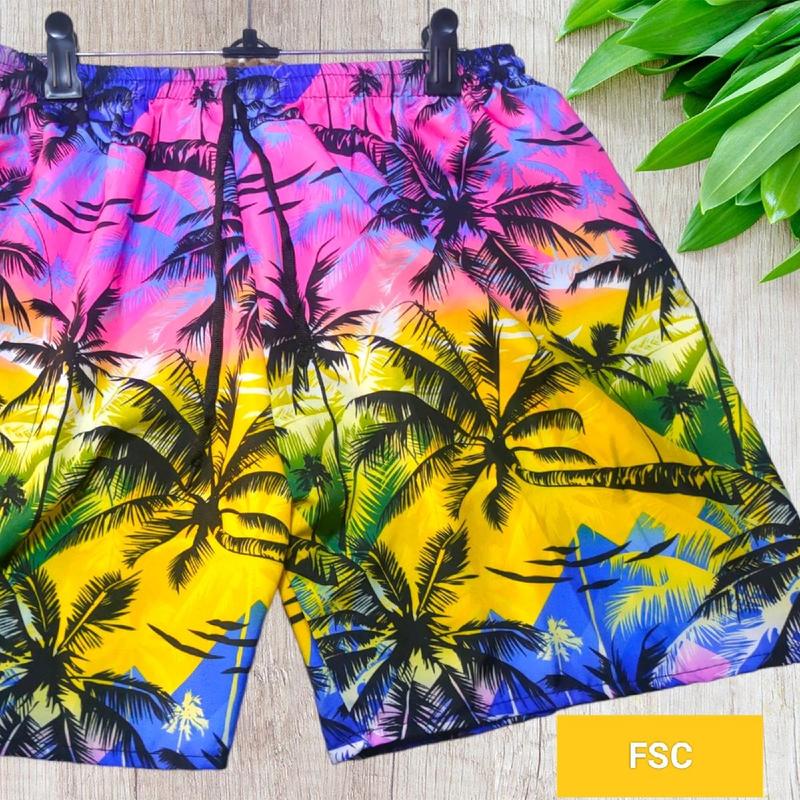 TASLAN SHORT SUMMER PRINT FIT TO XL Casual Menswear - TikTok Shop ...