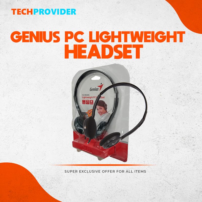 GENIUS PC HEADSET LIGHTWEIGHT HS-M200C - TikTok Shop Philippines