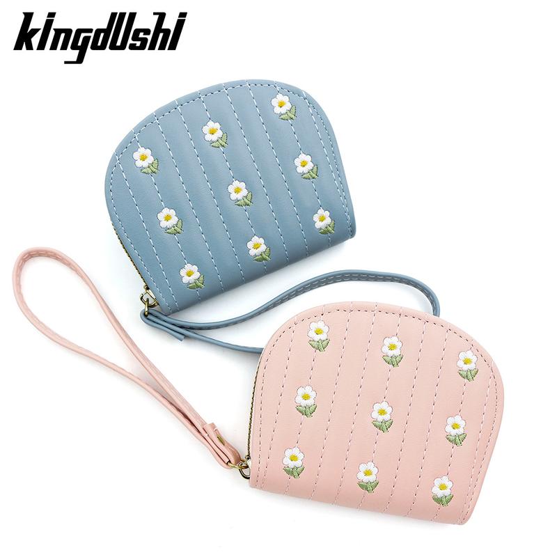 Dompet Padat Wanita, Gaya Korea, Bersulam Bunga, Dompet Berzip - TikTok ...