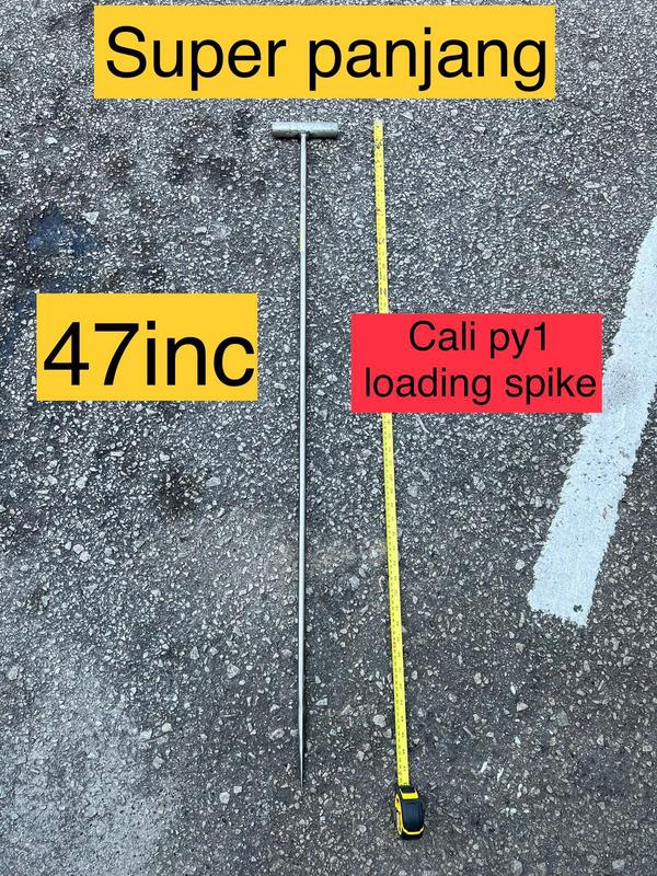 Cali py1 loading spike 47inc japan steel paling panjang anakat - TikTok ...