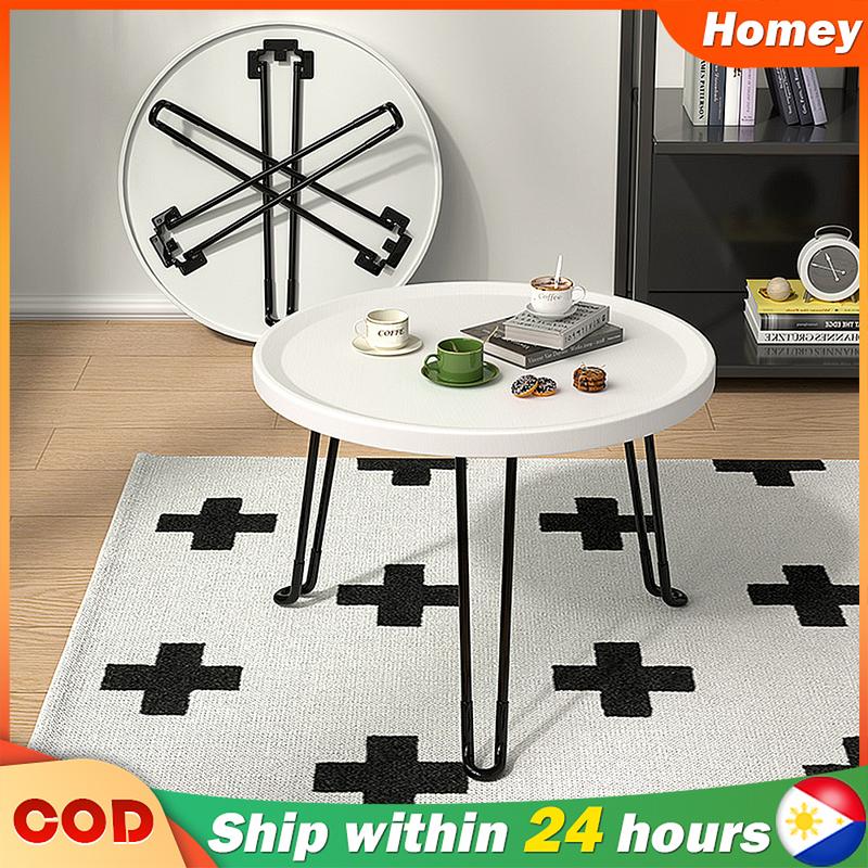 Folding Round Table Outdoor Dining Table Portable Small Modern - TikTok ...