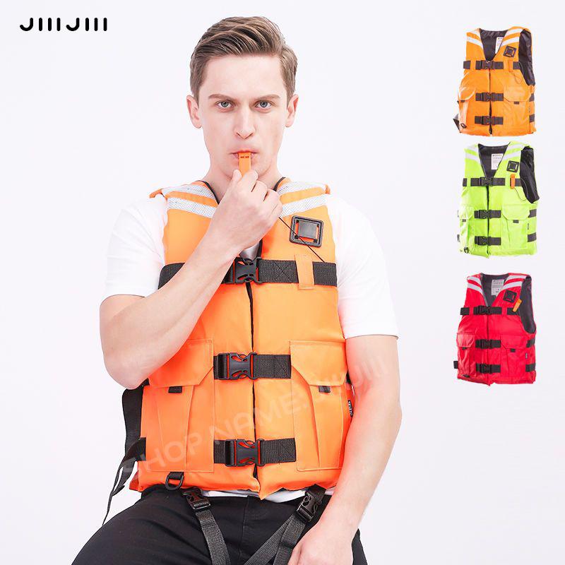 JIIIJIII Adult large buoyancy life jacket Children life vest - TikTok ...