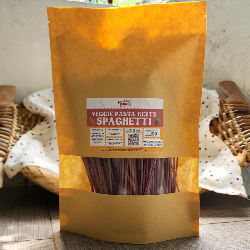 Spaghetti Pasta - Whole Wheat with Beets - 250g Carb - TikTok Shop ...