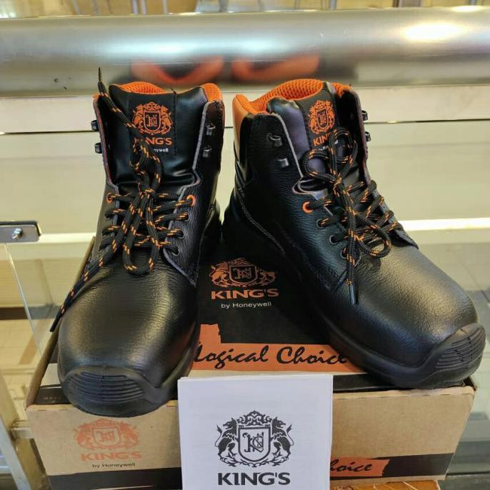 Sepatu Safety Kings Safety Shoes Original KWD301X Black - Shop | Tokopedia