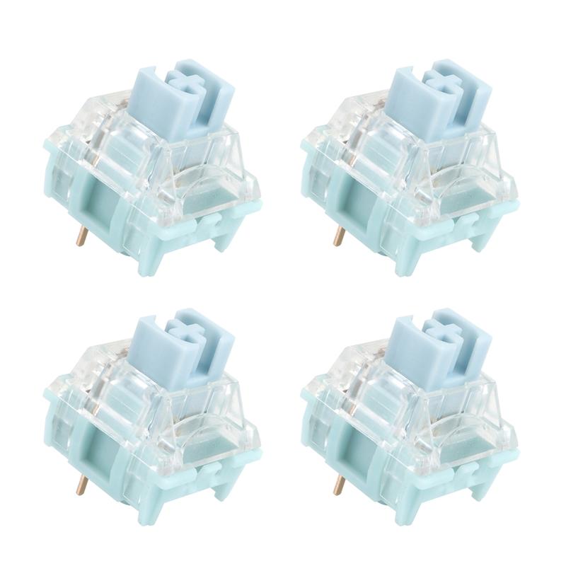 TTC Silent Bluish White Switch 3 Pin Tactile Silent For Mechanical ...