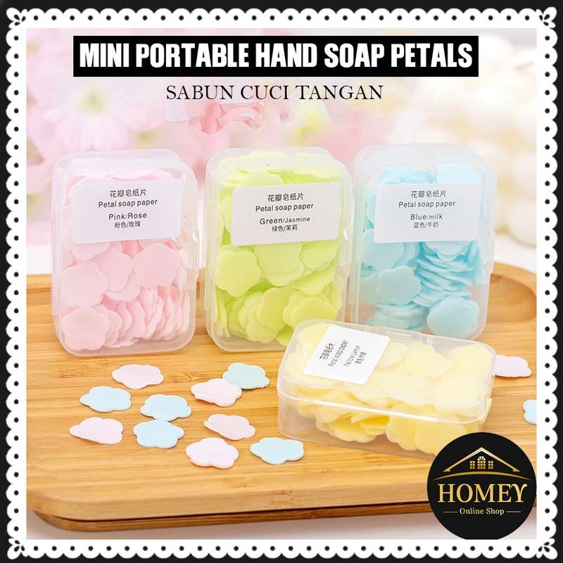 Portable Hand Wash Soap Tablet Disposable Carry Travel Mini Portable ...