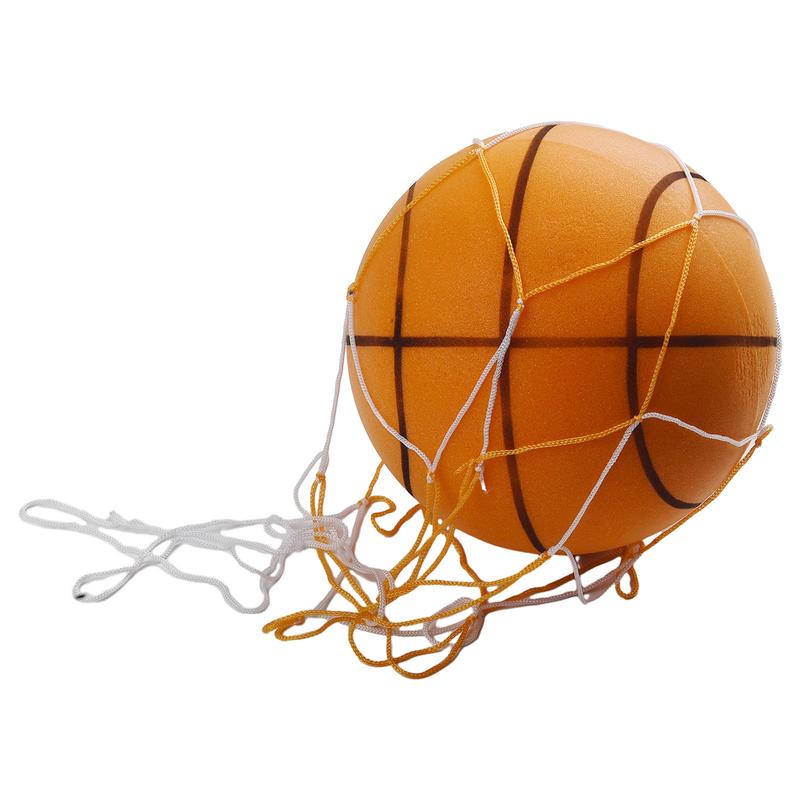 Dribbling Indoor，Grooved Airless Foam Basketball for Quiet Dribbling ...