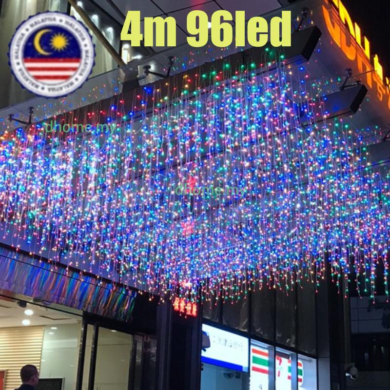 Lampu Tali Bintang, 138 LED, Panjang 4m, Kalis Air, 8 Mod, Lampu ...