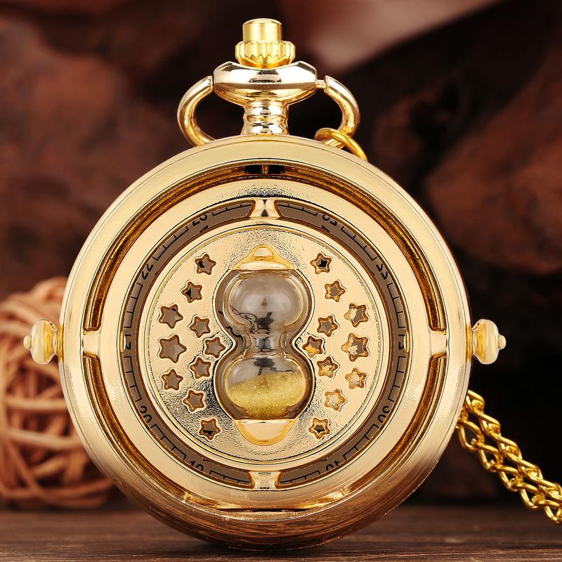 Jam Tangan Poket, Hadiah Harry Potter Jam Pasir Emas, Corong - TikTok ...
