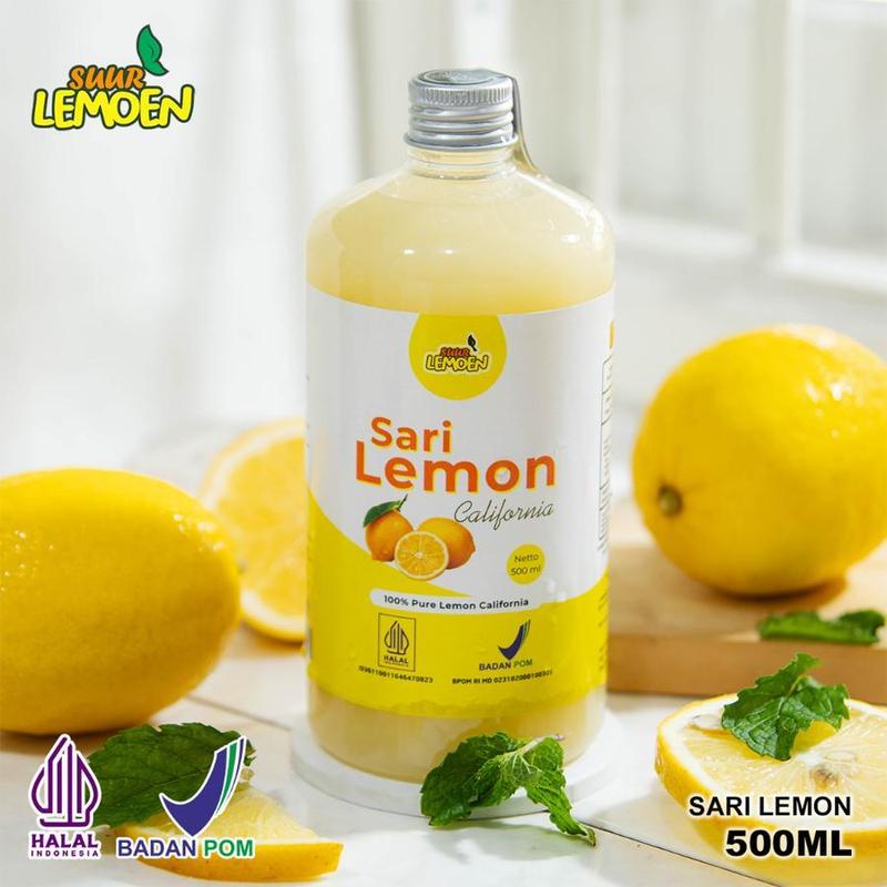 SUUR LEMOEN - Sari Lemoen 500ml Lemon California Halal Dan Bpom - Shop ...