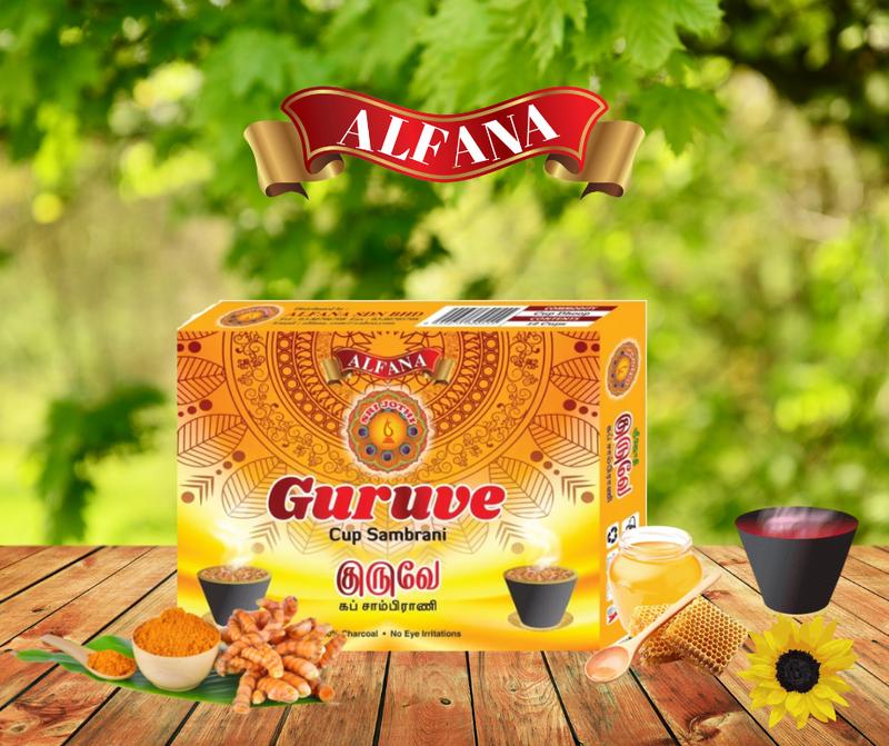 ALFANA GURUVE 12PCS CUP PAAL SAMBRANI - TikTok Shop Malaysia