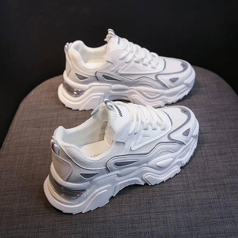 Kasut fesyen gaya Korea untuk wanita, kasut cetakan kasual OEM - TikTok ...