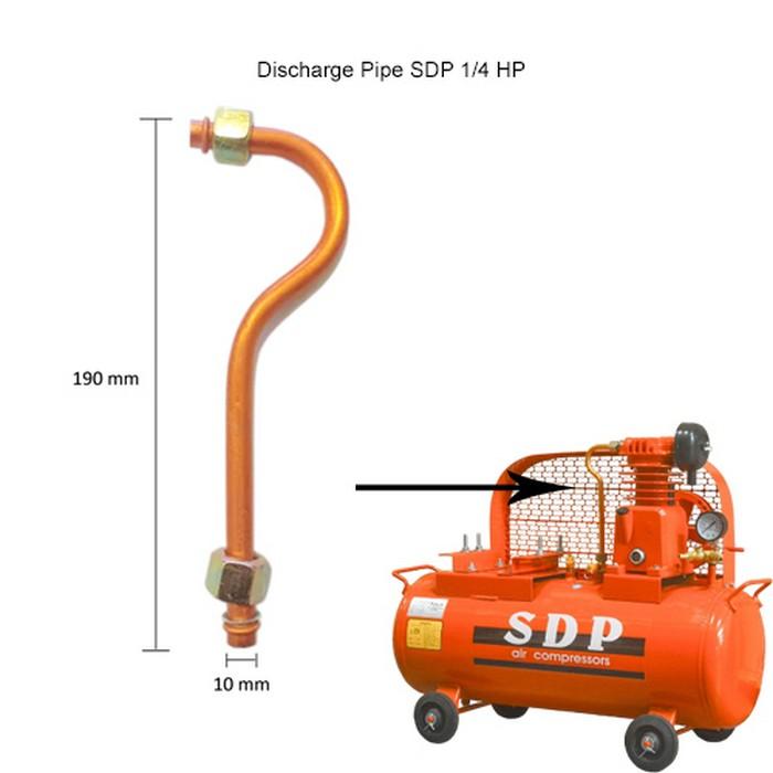 Discharge Pipe B Pipa Kompresor Angin SDP 1/4 Hp - Shop | Tokopedia