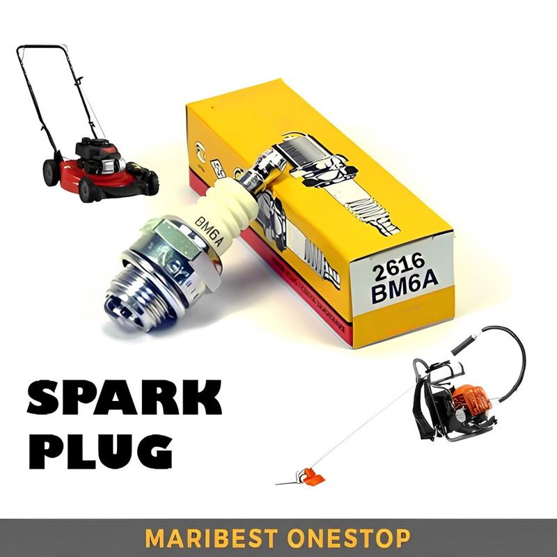 BM6A Spark Plug For Lawn Mower Grass Cutter Brush Cutter Trimmer ...