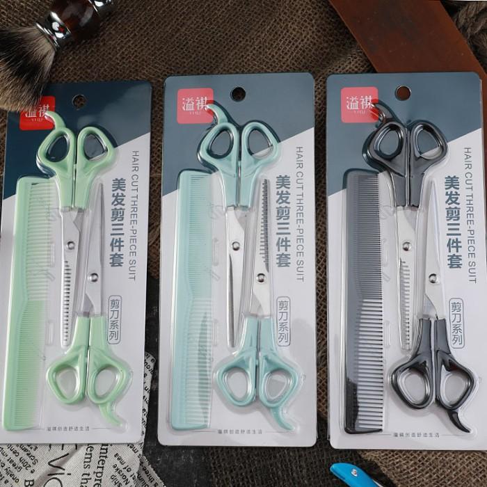 Gunting Rambut Gunting potong set 3 - Shop | Tokopedia