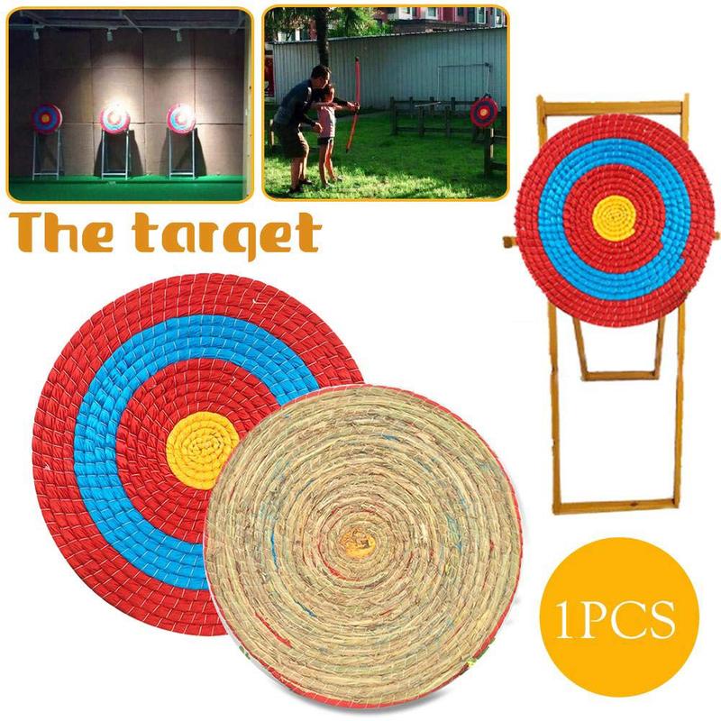 [PLJ] Outdoor Round Archery Bow Straw Target Slice Coiled Practice ...
