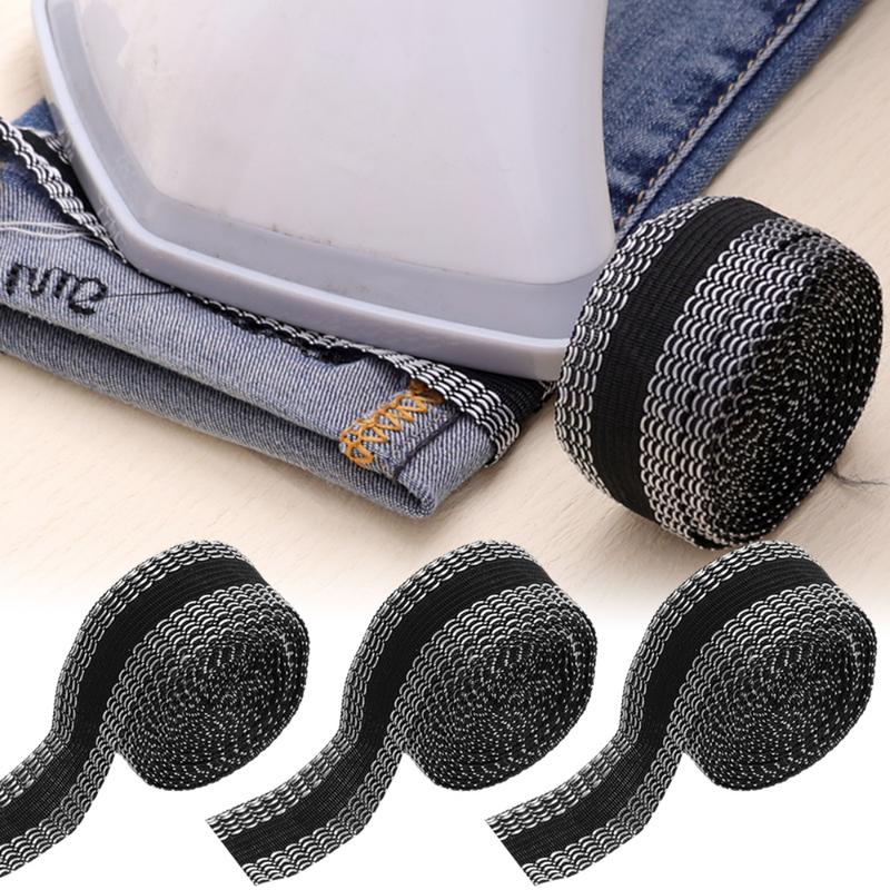 1Pc Self-adhesive Trouser Leg Sticker Jeans Iron on Hem DIY Fabric ...