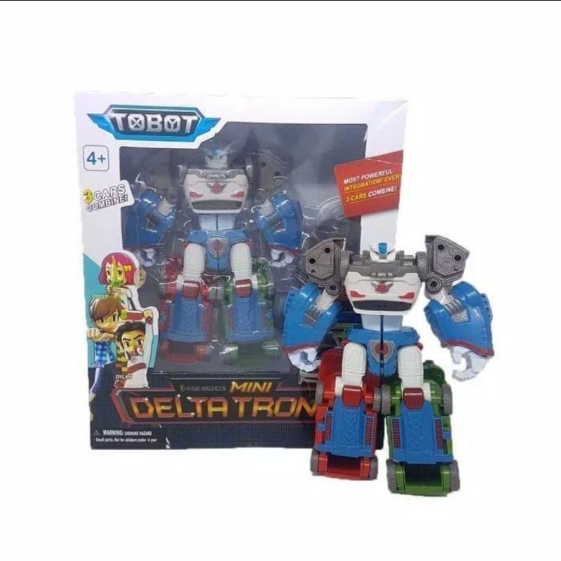 Mainan Robot Deltatron 3 in 1 Edukasi - Robot Mobil - Shop | Tokopedia