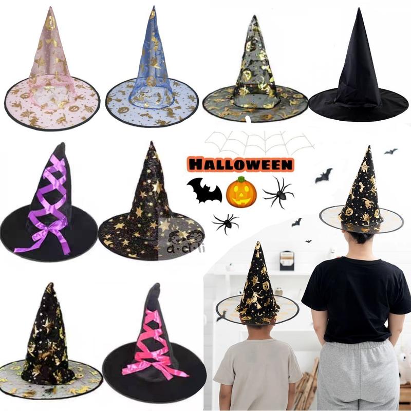 Topi Kerucut Penyihir Nenek Sihir Cosplay Kostum Costume Witch - Shop ...