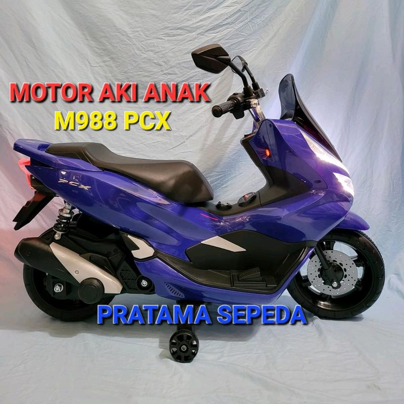 PROMO Motor Aki Anak PCX PMB M988 Honda PCX Lampu LED dan Musik - Shop | Tokopedia