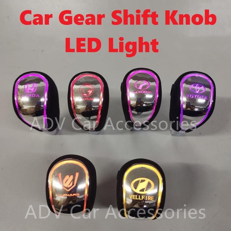 LED Gear shift knob touch automatic 7color sport accessories - TikTok ...