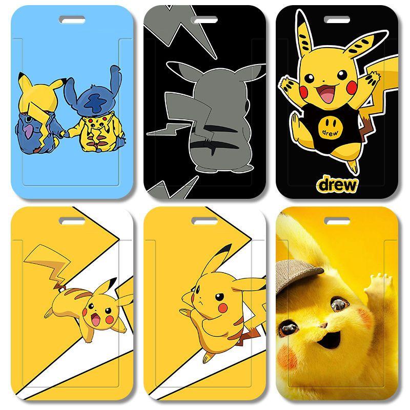 Cute Pokemon Pikachu DIY Student ID Card Holder Personal Car - TikTok ...
