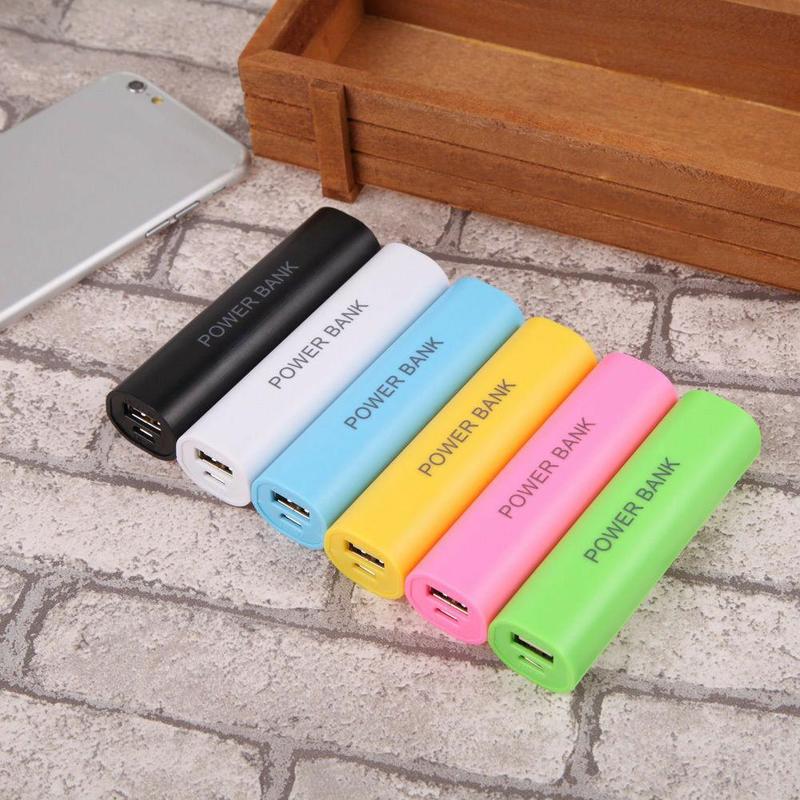 Color Power Bank Shell Welding Free Mobile Power Kit 1 Bank Free ...