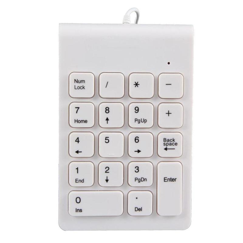 USB 18-keys Num Pad Numeric Number Keypad Keyboard for - TikTok Shop ...