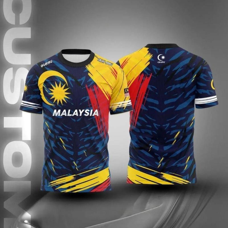Baju Merdeka, Pakaian Sukan Muslim, Baju T Kasual Harian, Koleksi ...