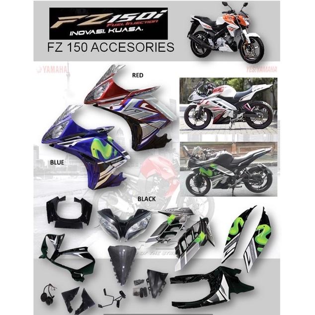 FZ150 COWLING BODY COVER SET TO R15 DESIGN - TikTok Shop Malaysia