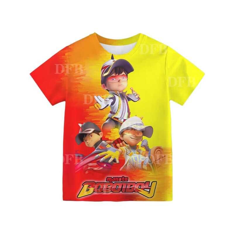 Baju Kanak-kanak Lelaki, Corak Anime BOBOIBOY, Percetakan 3D - TikTok ...