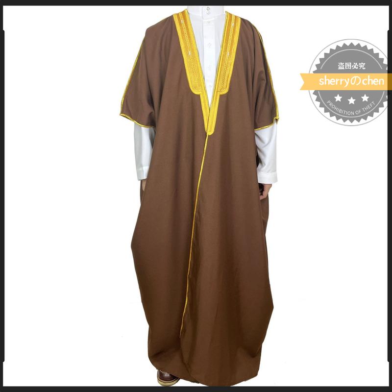 Jubah Lelaki, Fesyen Islam, Sulaman, Pakaian Melayu dan Timu - TikTok ...