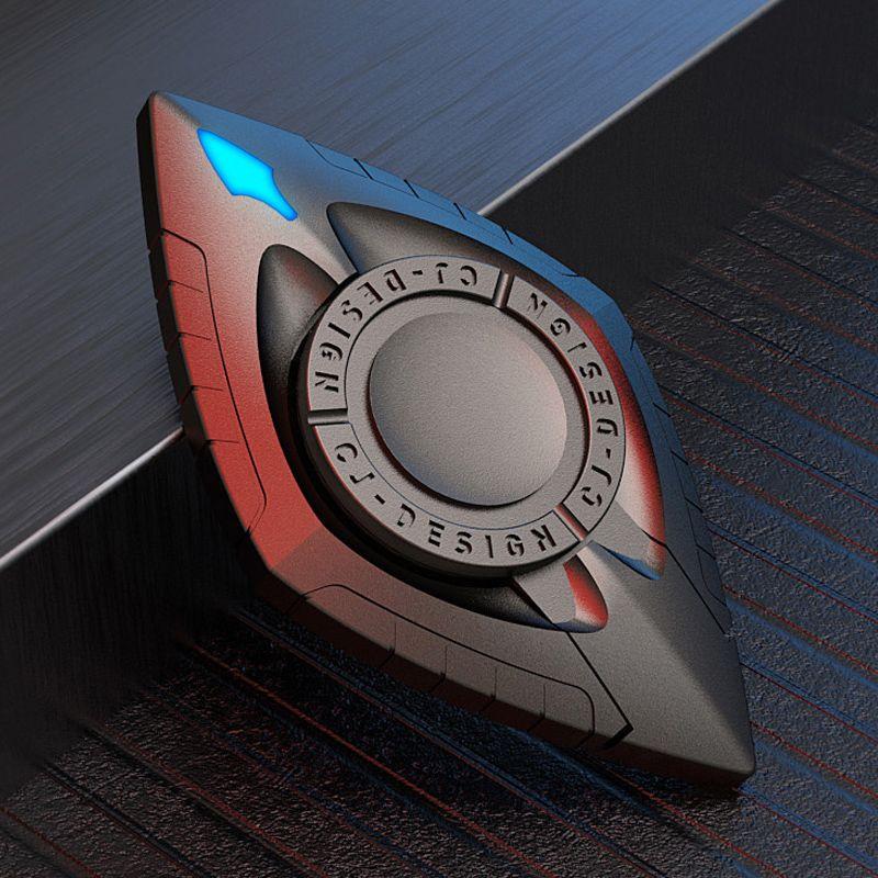 Black Technology Fingertip Gyroscope EDC Metal Finger Spinning - TikTok ...