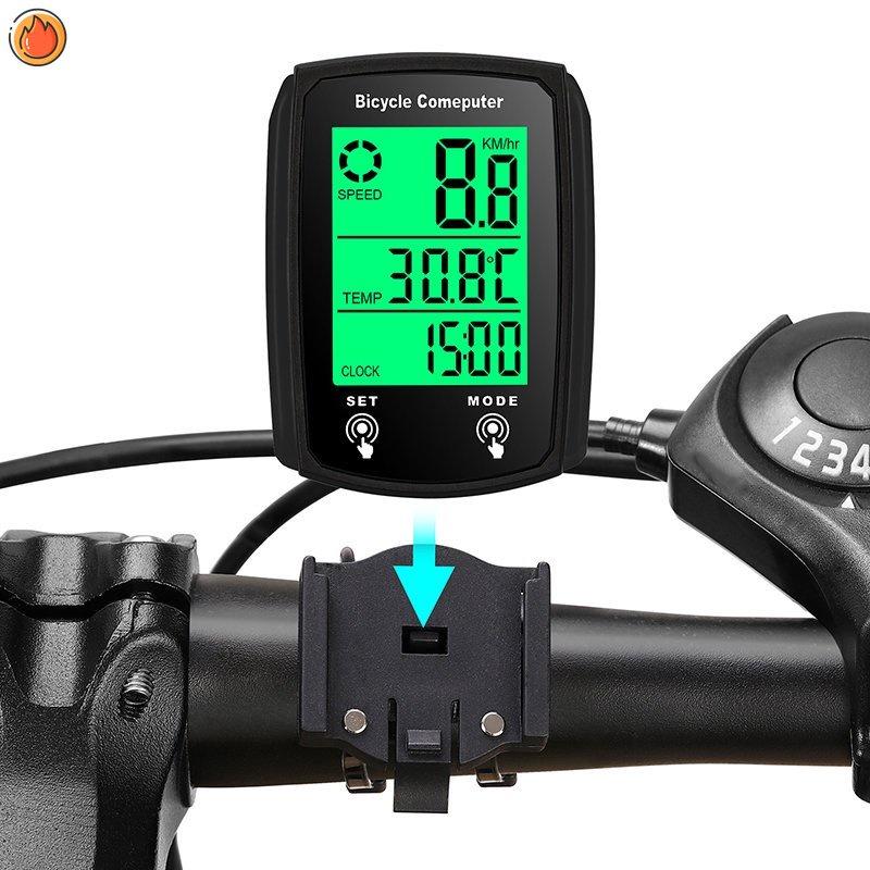 Jam randik berbasikal berwayar, dengan fungsi ouchscreen, peedometer ...