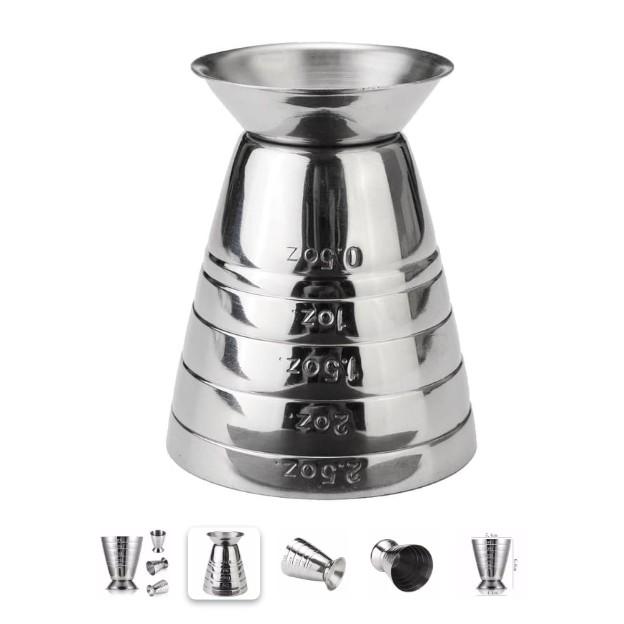 PREMIUM jigger 75ml to 15ml Mojito Measurer Coffee Shot Cup Measuring ...