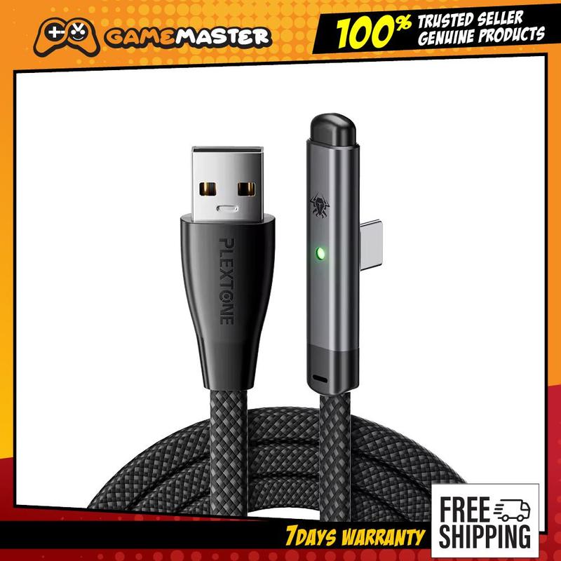 Plextone T100 1M Fast Charging Type C Cable 90 Degree 66W 3A - TikTok ...