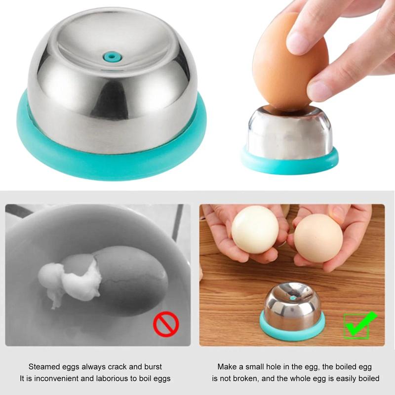 Egg Piercer Stainless Steel Needle Eggs Hole Puncher Kitchen Essentials ...