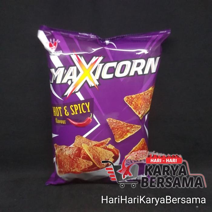 Jual MAKANAN RINGAN SNACK MAXICORN HOT & SPICY FLAVOUR 140GR - Kota ...