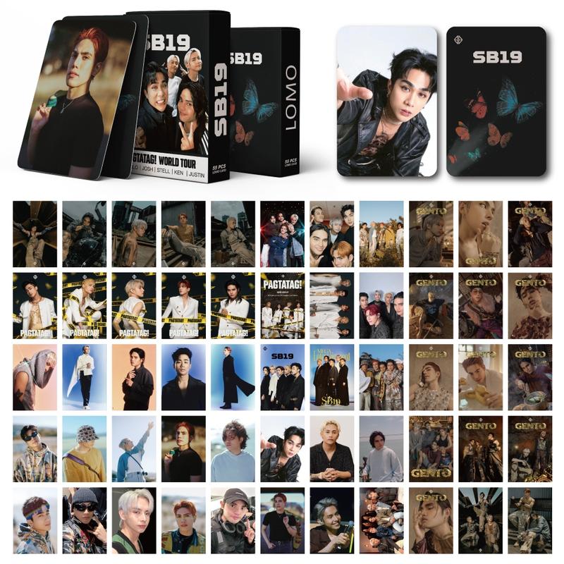 55pcs/box SB19 Postcards HORI7ON LOMO Card Postcard - TikTok Shop ...