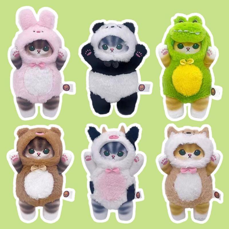 25cm Kawaii Shark Cat Plush Doll Cos Cat Original Animal Cat - TikTok ...
