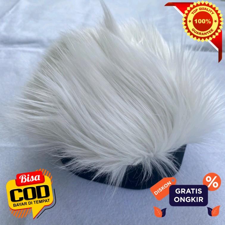 Rambut Palsu Cosplayer Viral Satoru Gojo Aksesoris - Shop | Tokopedia