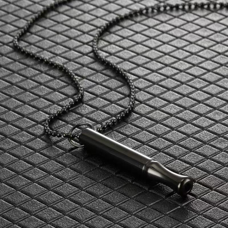Stainless Steel Mindfulness Stress Necklace Meditation Breathing ...