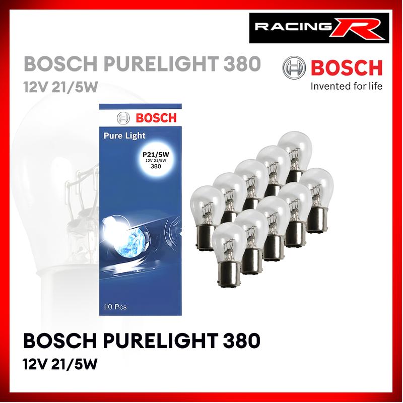 Bosch Bulb Pure light 380 12V 21/5W Purelight Bundle of 10 pcs - TikTok ...