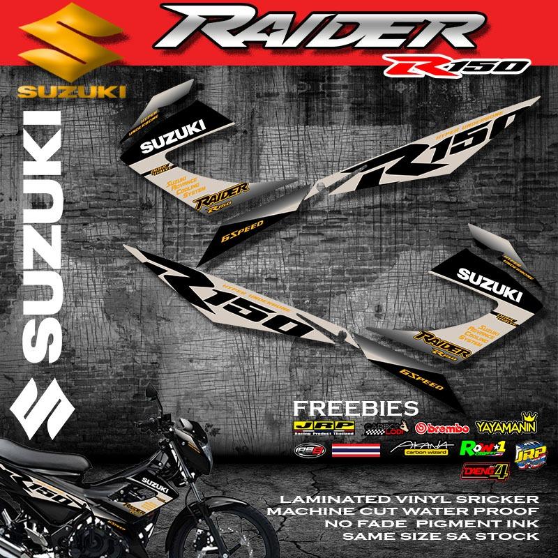 RAIDER 150 CARB DECALS STICKER WITH FREEBIES - TikTok Shop Philippines